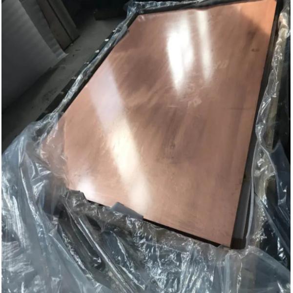 Quality 8.96 G/Cm³ Copper Plate Sheet Pure Copper Sheet Red For Industry Construction for sale