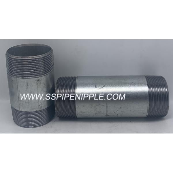 Quality High Strength Galvanized Pipe Nipple Schedule 40 Carbon Steel Pipe for sale