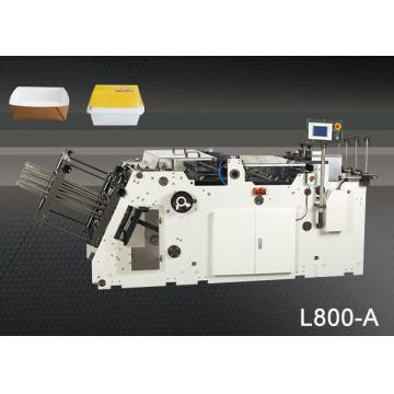 Quality Fast Food Single Lane 200pcs/Min Box Erecting Machine for sale