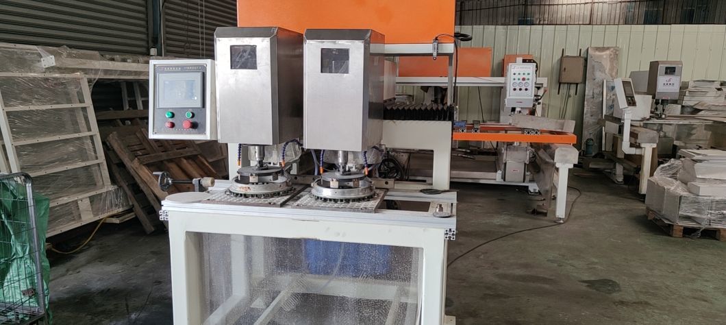 Foshan Star PLC Control Double Heads Hole Glass Drilling Machine with CE