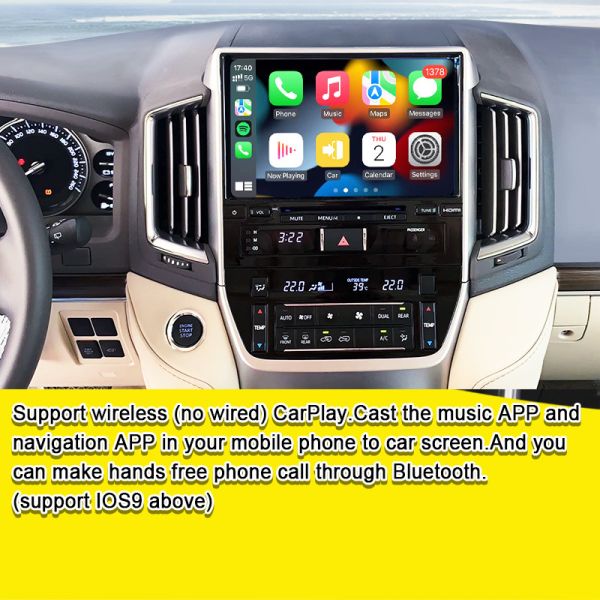 Quality Lsailt Android CarPlay Upgrade Interface for Land Cruiser GX_R GXR 2020-2021 GPS for sale