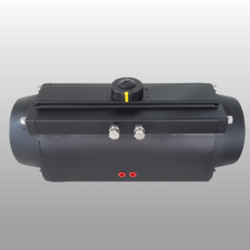 Quality ISO5211 DIN3337 Rack And Pinion Pneumatic Actuator Customized Double Acting Spring Return Actuator for sale