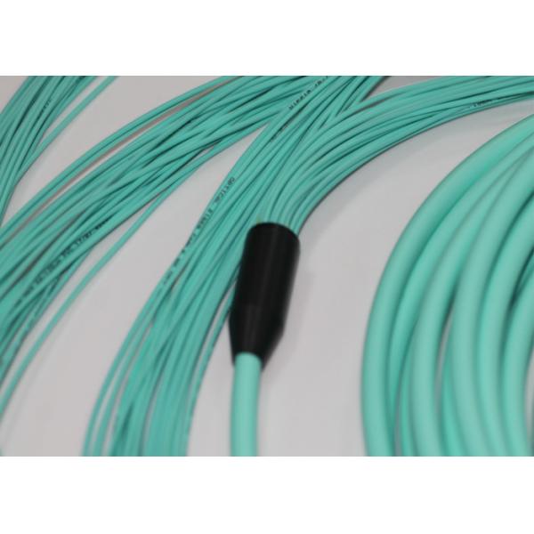 Quality 24 Cores Pre Terminated Outdoor Fiber LC UPC Multimode OM3 OFNP Plenum for sale