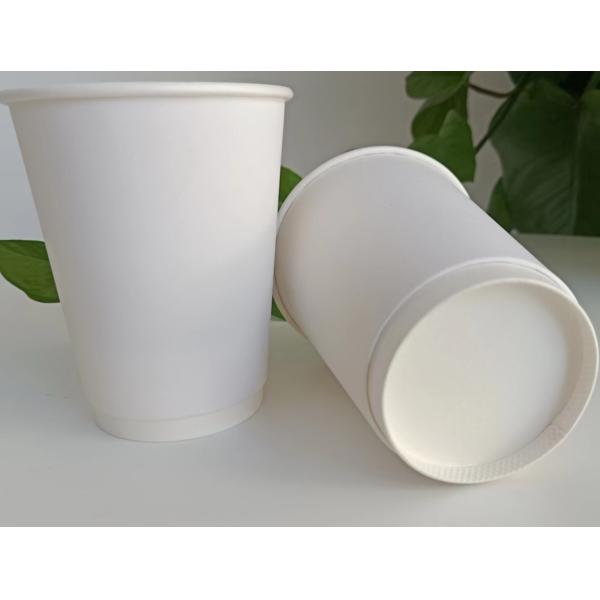 Quality Disposable 12oz 300g 18PE 250 Double Wall Paper Cups 2.5oz-22oz Customized for sale