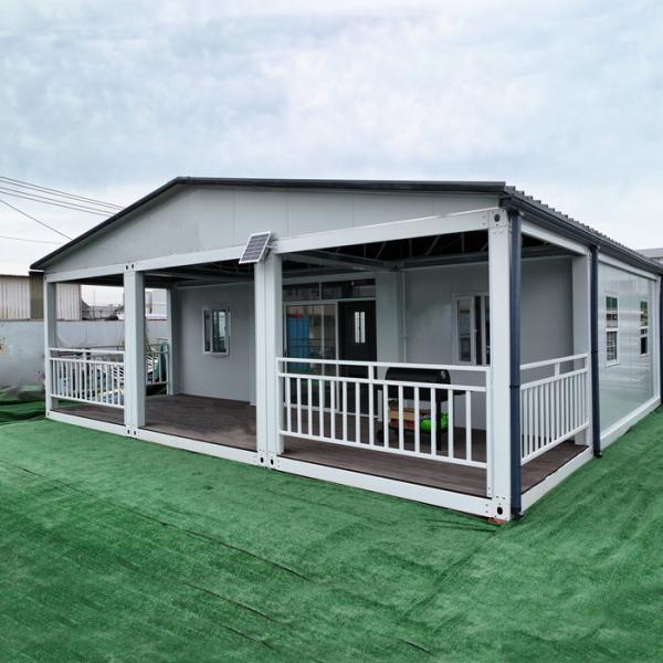 Quality Expanding Shipping Container Home With Terrace Luxury Mobile 20ft 40ft Modular for sale