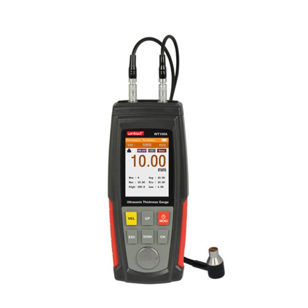 Quality WT130A Digital Ultrasonic Thickness Gauge USB Charging Metal Thickness Tester for sale