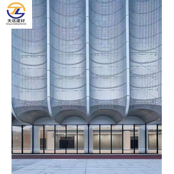 Quality Perforated Aluminium AC CMladding Panels Ceiling Tile Plate 1.5mm for sale