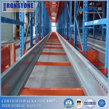 Quality Smart Warehouse Pallet Radio Shuttle Racking System With Easily Managed for sale