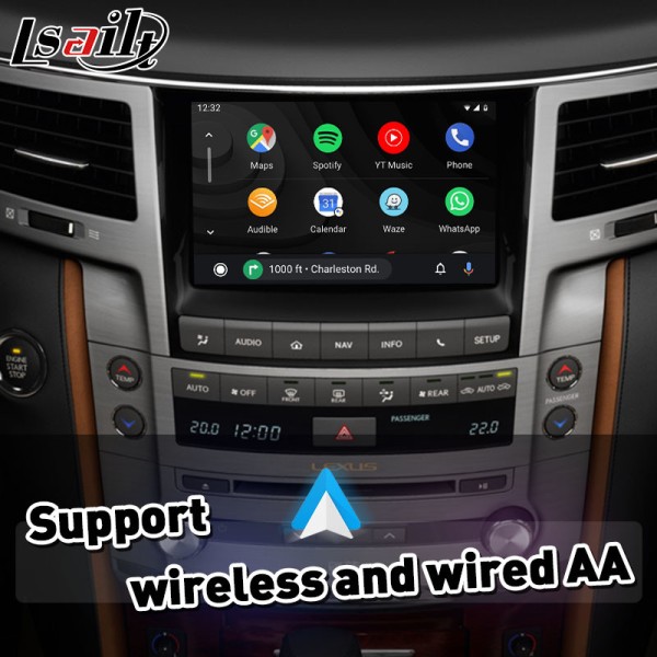 Quality Lsailt Wireless Android Auto Carplay Interface for 2012-2015 Lexus LX 570 LX570 for sale
