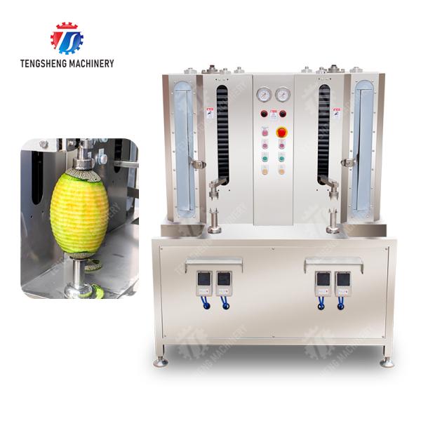 Quality Melon and fruit double-head with single cutter peeling machine papaya chieh-qua for sale