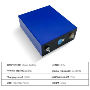 Quality Deep Cycle Solar Storage Lithium Battery 3.2V 280AH Solar Energy Storage for sale