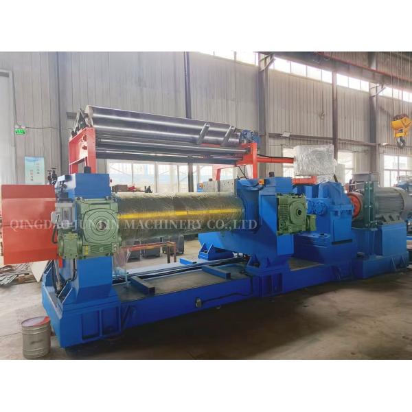 Quality Two Roll Rubber Mixing Mill 610mm Roll Diameter PLC Automated Control for sale