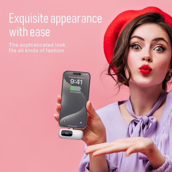 Quality Colorful Tail Plug Power Bank Customised 4500mAh With Charging Output for sale