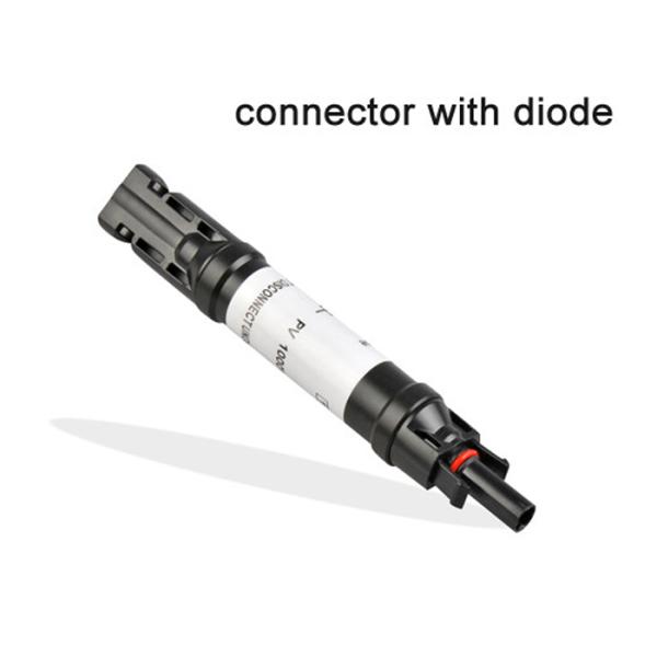 Quality PPO Solar Diode Connector 10-30A DC1000V IP67 Black for sale