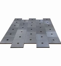 Quality Thickness 6.7mm Ferrite Tile Absorber For Emc Anechoic Chamber rf shielding room for sale