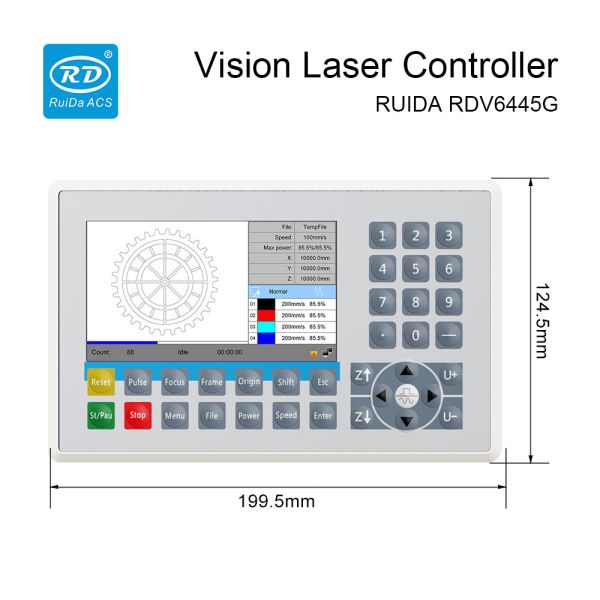 Quality RUIDA Small Vision Laser Cutting And Engraving Control System RDV6445G for sale