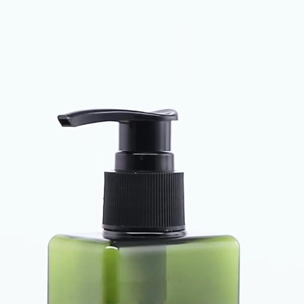 Quality Custom 100ml Empty Bottles Flat Square Dropper Spray PET Cosmetic Jars for sale
