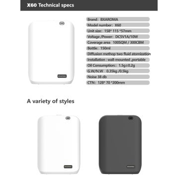 Quality ODM Bathroom Portable Fragrance Diffuser Disinfection Electrostatic for sale