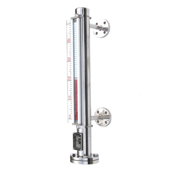 Quality Fuel Measuring Instrument Electronic Magnetic 4-20mA Water Oil Measurement Tank Level Gauge for sale