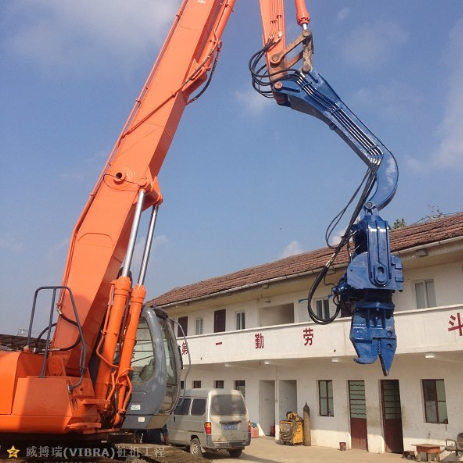 Quality High Piling Speed Pile Driver - Low Noise Hydraulic System & Universal Fit for sale