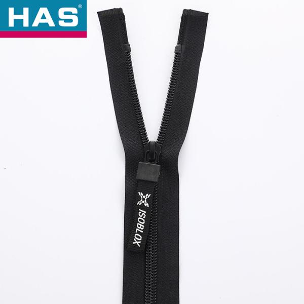 Quality #5 #7 Black Coil Nylon Zipper with additional tabbed puller for bags for sale