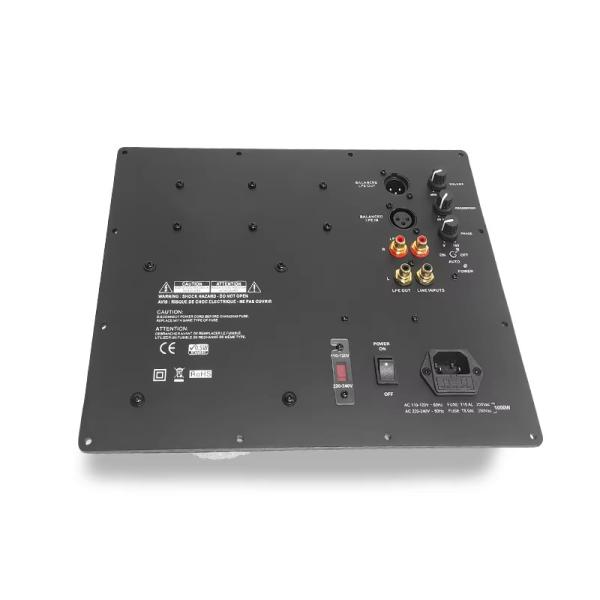 Quality High Power Class D 1000w Subwoofer Plate Amplifier With Stable Toroidal for sale