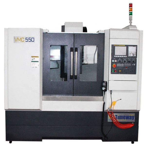 Quality BT40 Spindle Taper Timeway VMC550 3-axis Linear Guideway Vertical Machining Center CNC Machine for sale