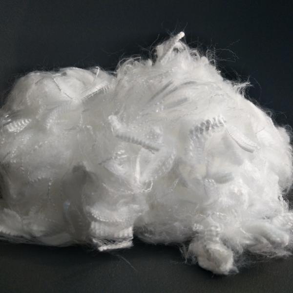 Quality Short High Elasticity Flame Resistant Recycled Polyester Fiber for Industrial for sale