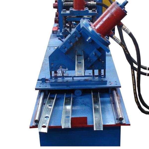Quality High quality C channel punching round holes drywall stud and track roll forming for sale