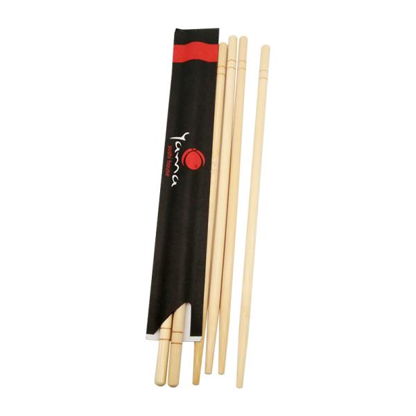 Quality Chinese Wholesale Chopstick Paper Packing Health Bamboo Chopsticks for sale