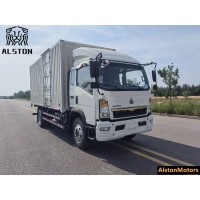 Quality New Sinotruk HOWO 116HP 4x2 Cargo Box Truck Nigeria Price for sale