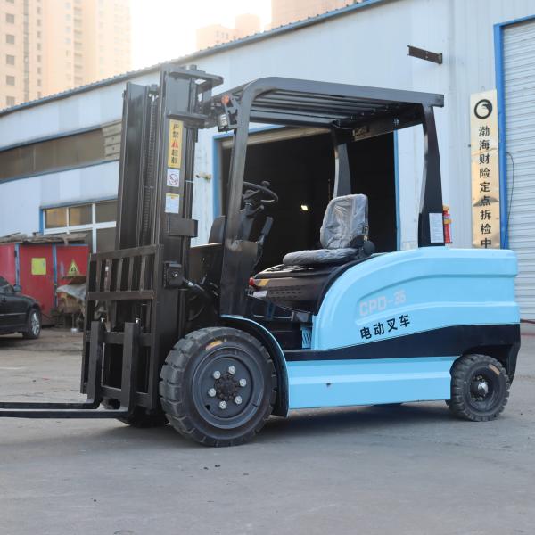 Quality 2 Ton Electric Forklift with Solid Tires and AC Controller for Versatile Applications for sale