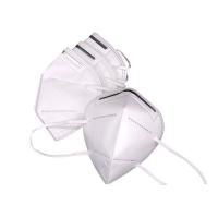 Quality Anti Virus KN95 Face Mask Folding Non Woven Material With Nose Clip Upward for sale
