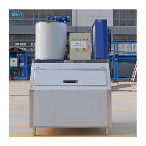 Quality Industrial Flake Ice Making Machine for Fish 1/2/3/5/8/10Ton Capacity 1370*1030 for sale