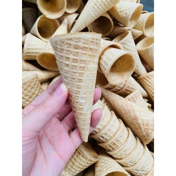 Quality Snack Food Factory Rolled Sugar Cone Baking Machine for sale