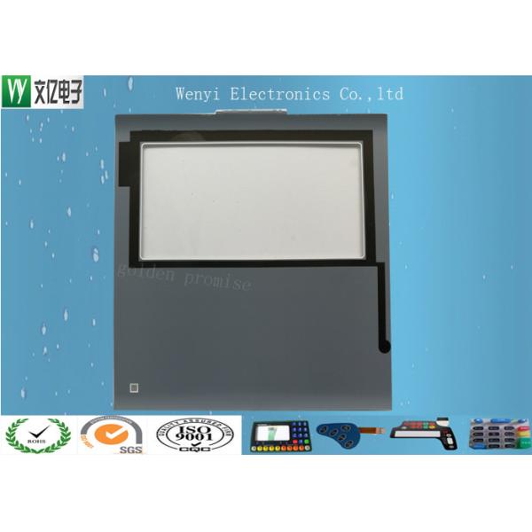 Quality Mirror Effect Backlit Membrane Touch Switch Fast Response Capability Customized for sale