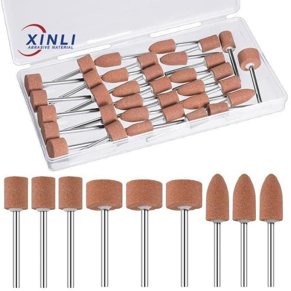 Quality Aluminum Oxide Cylindrical Grinding Head Abrasive For Rust Removal for sale
