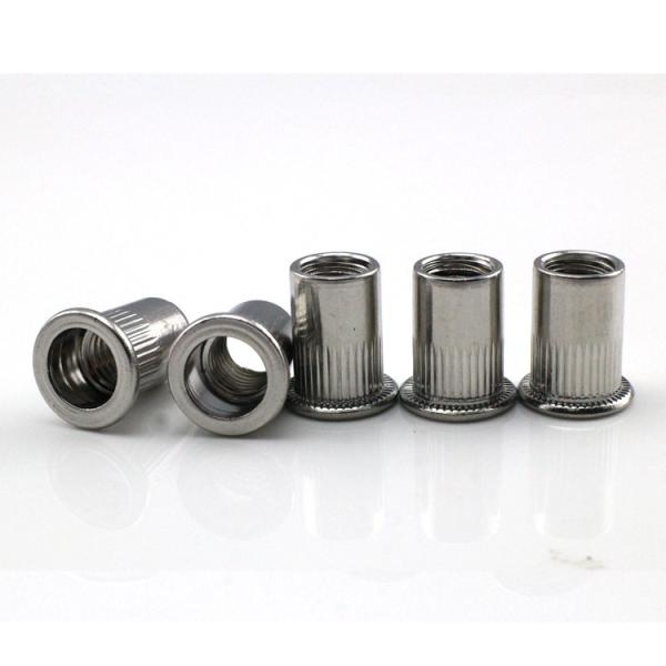 Quality GB17880.5 Stainless Steel Rivnut Insert Blind Rivet Nut Flat Head Riveted Nuts for sale