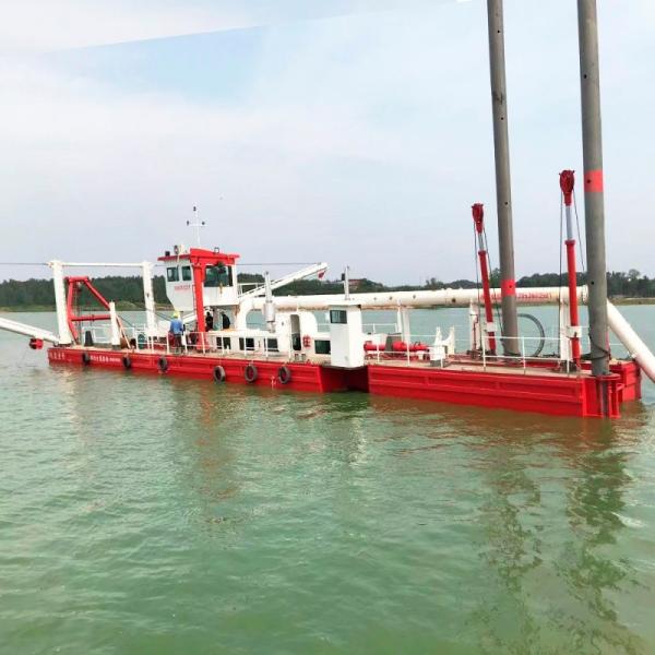 Quality 550mm Discharge Pipe River Dredger With Advanced Dredging Technology And 1662kw for sale