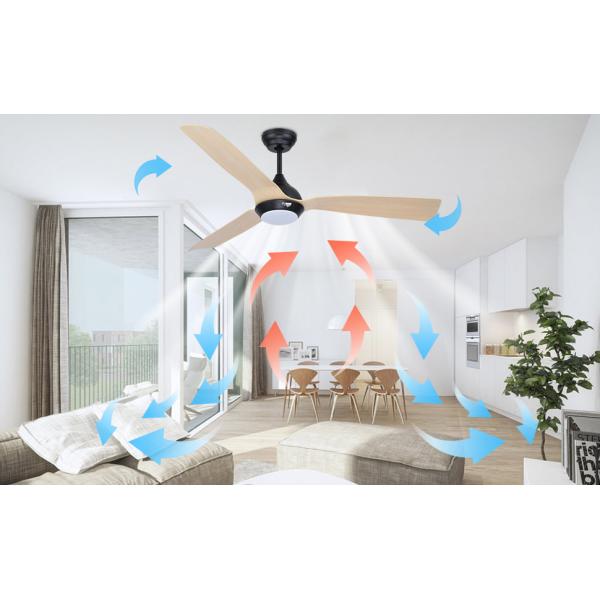 Quality 52 Inch Ceiling Fan Streamlined Design Outdoor Downrod Mount Ceiling Fan With for sale