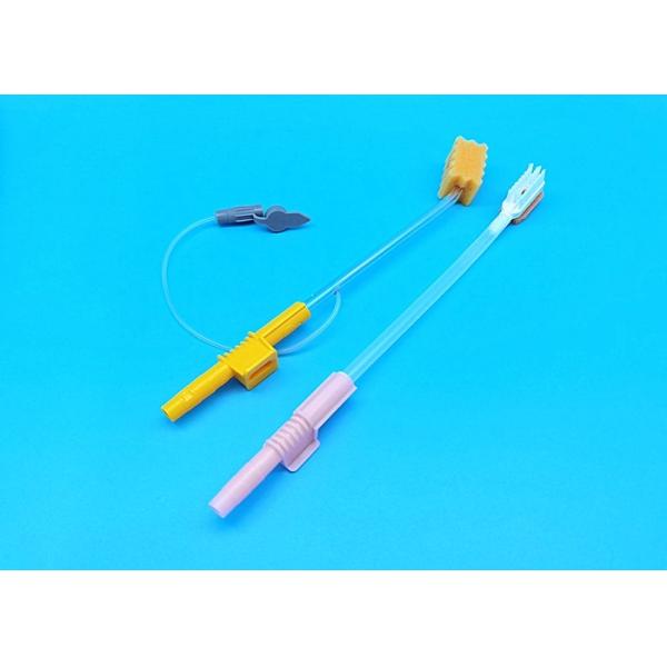 Quality Medical PP / ABS Materials Disposable Suction Tube Highly Safe With Foam Sponge for sale