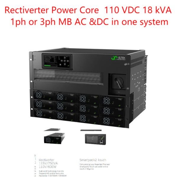 Quality 110 VDC 18 kVA Flatpack Power System for sale