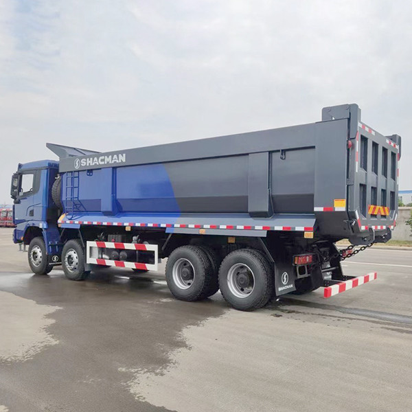 Quality Shacman X3000 8X4 U Shape Dump Truck Automatic Left Normal Seats for sale