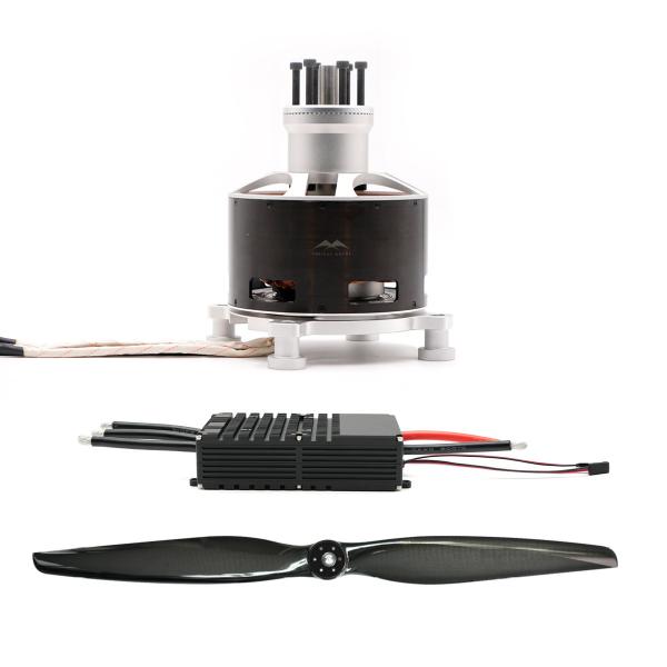 Quality 80KG UAV Propulsion With 154120 Brushless Motor And 24S 300A ESC 47'' Propeller For Heavy Lift Drone And Paramotor for sale