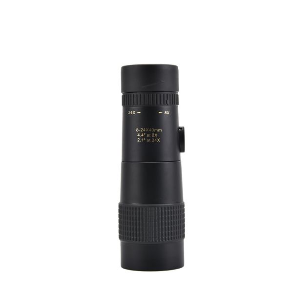 Quality High Definition 8-24x40 Monocular for Bird Watching Small Tripod and Phone for sale