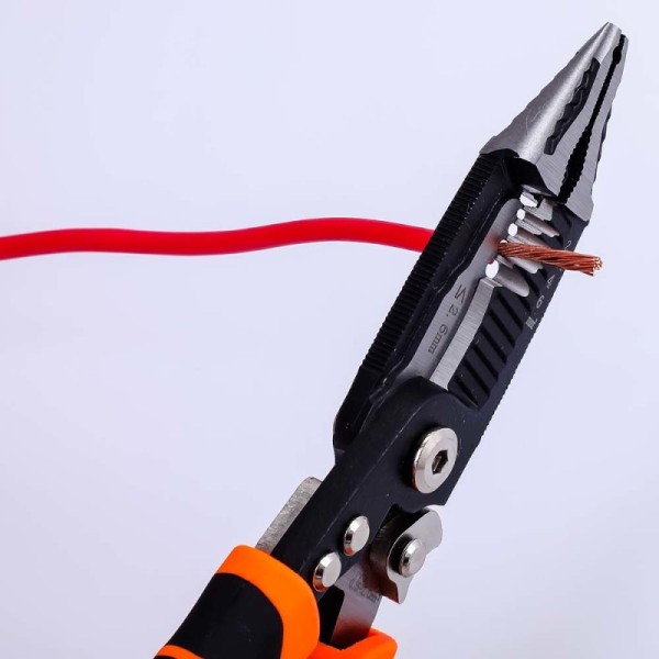 Quality Left Hand Electric Stranded Wire Cable Stripper Pliers Cutter Heavy Duty for sale