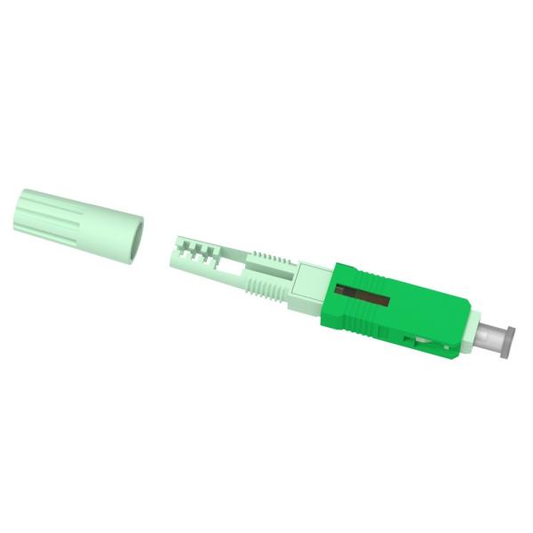 Quality SC APC Fiber Optic Fast Connector for Network Field Assembly Return loss APC for sale