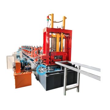 Quality C Z Interchange Purlin CE Channel Roll Forming Machine Automatically Change Size for sale