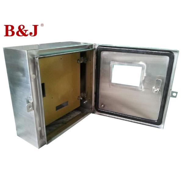 Quality 1.2 mm / 1.5 mm Stainless Steel Distribution Box With Customized Mounting Plate for sale