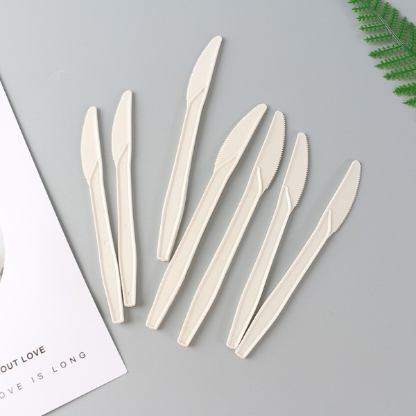 Quality PLA Material Spoon Knife And Fork 100% Biodegradable for sale